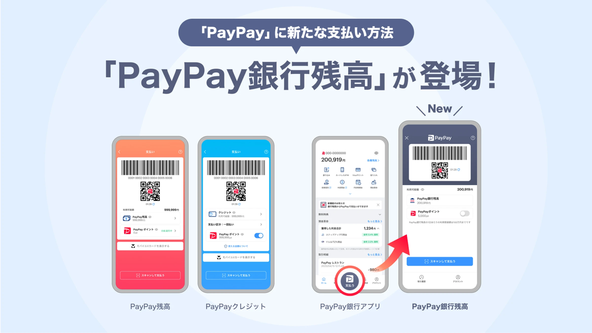 【2025年春】PayPay新機能など(銀行残高、残高カード、ポイント充当等) | 朝から昼寝